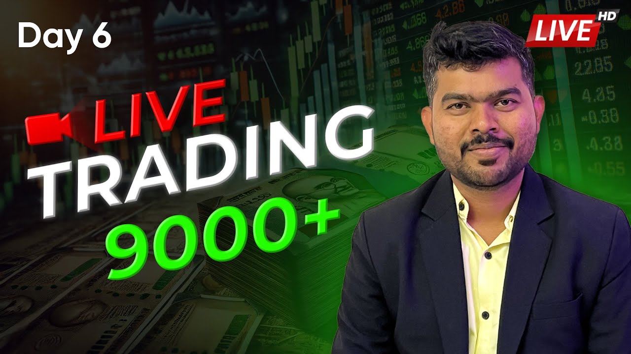 Day 6: Nifty Live Trade I 🔥- LIVE TRADING: Watch Every Move in Real ...