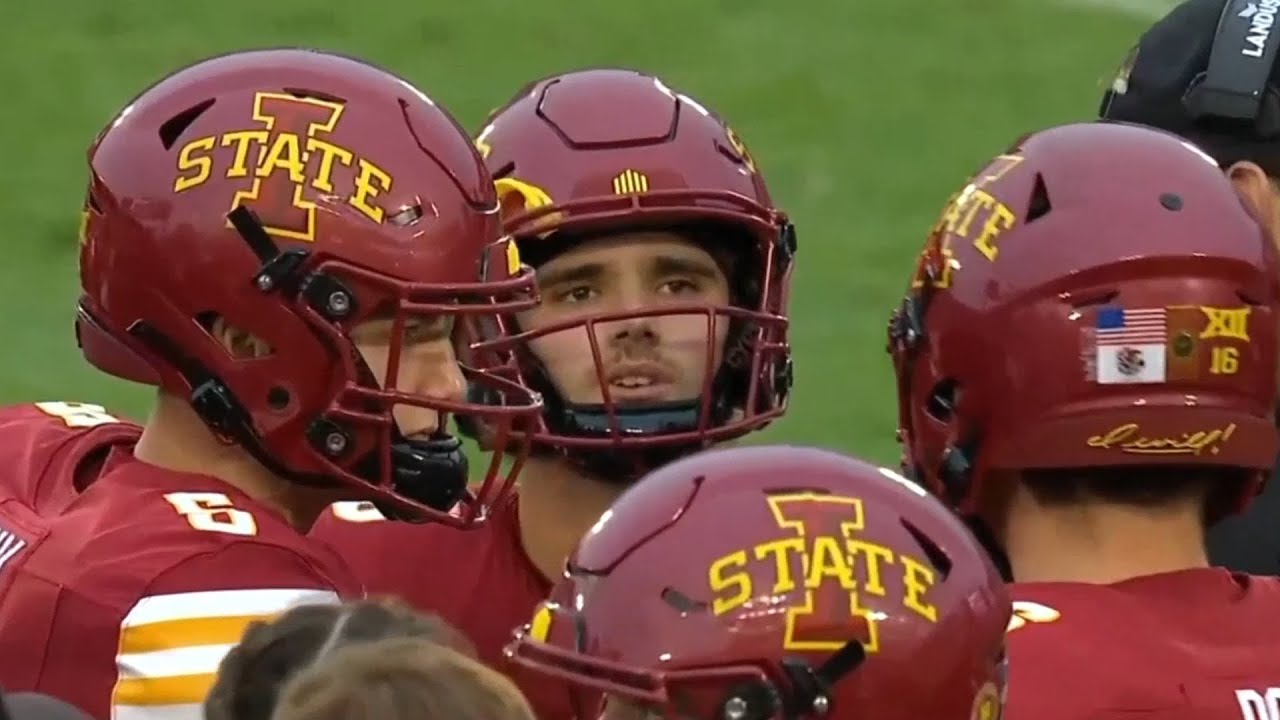 IOWA STATE vs TEXAS TECH Highlights College INSANE Football Game Full ...