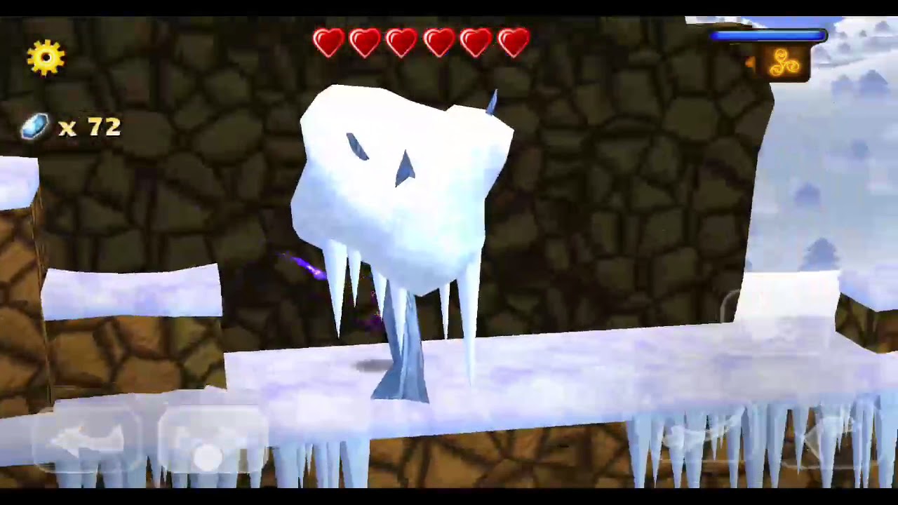 Swordigo icy caves - YouTube