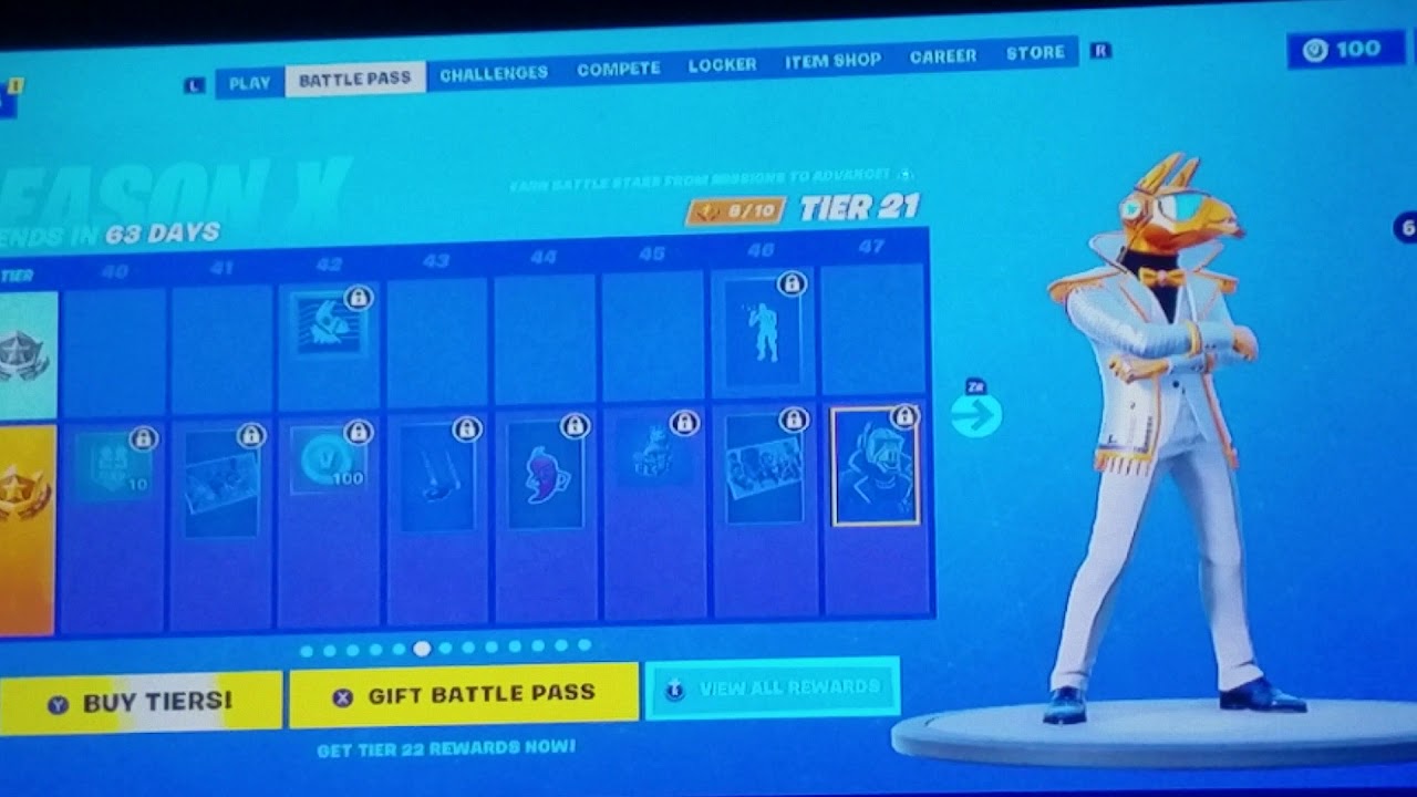 Full season 10 battle pass - YouTube