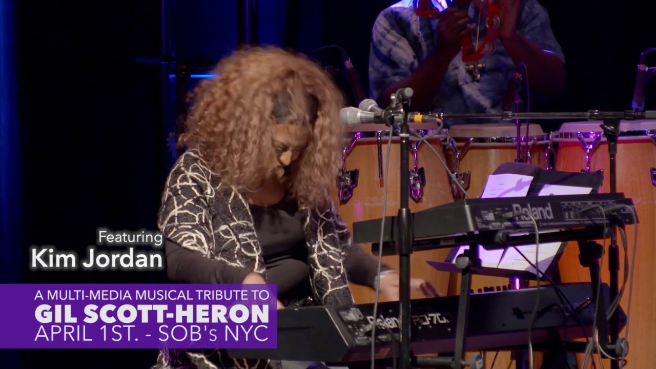 Kim Jordan's Tribute to Gil Scott-Heron @ SOB's NYC - YouTube