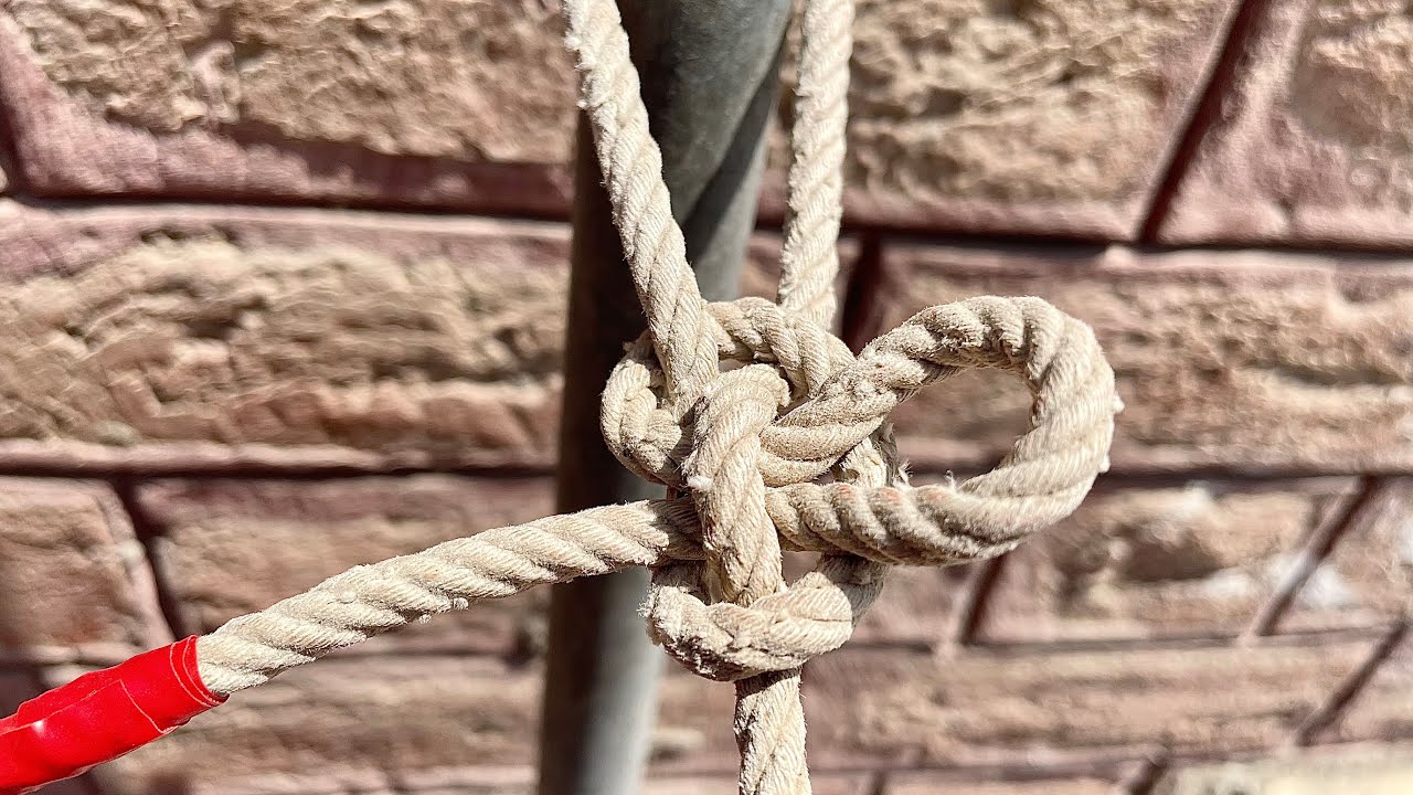 3 simple and practical best knots in the world || how to tie a knot ...