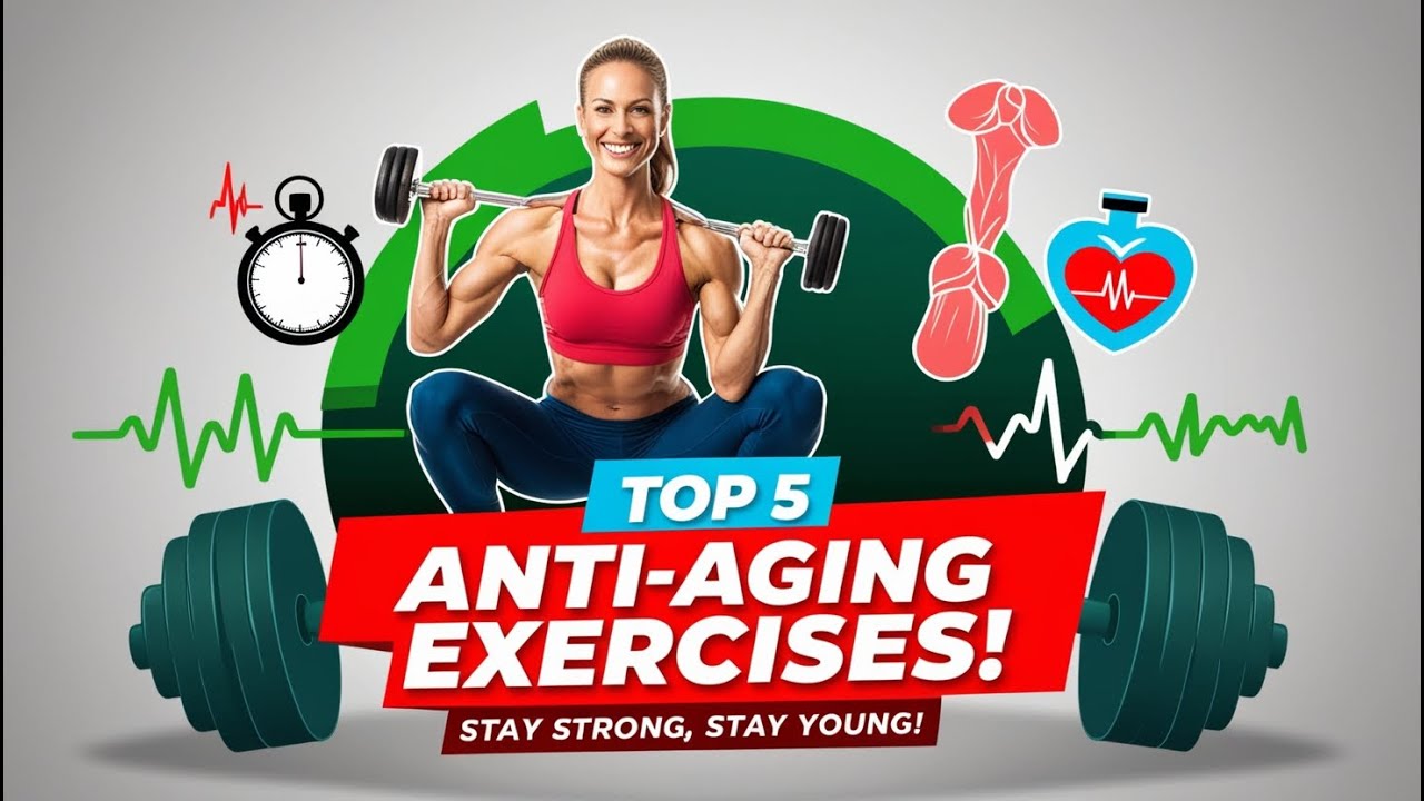 5 Anti-Aging Exercises to Keep You Young and Strong! - YouTube