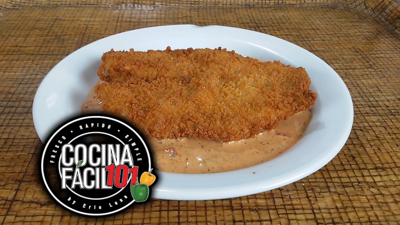 FILETE DE PESCADO FRITO CASERO l COCINA FACIL 101 - YouTube