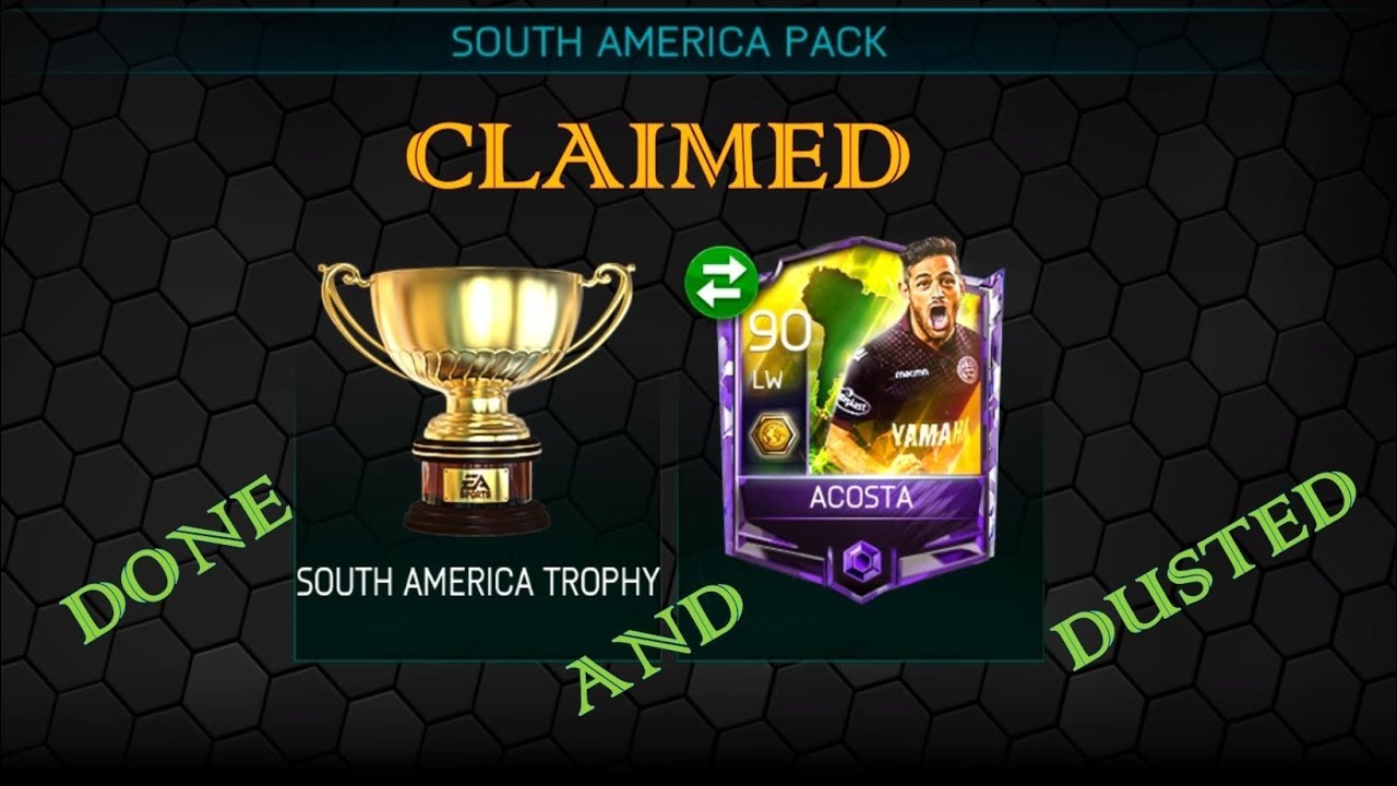 How to claim Acosta (90 LW) from South America | FIFA Mobile 18 ...