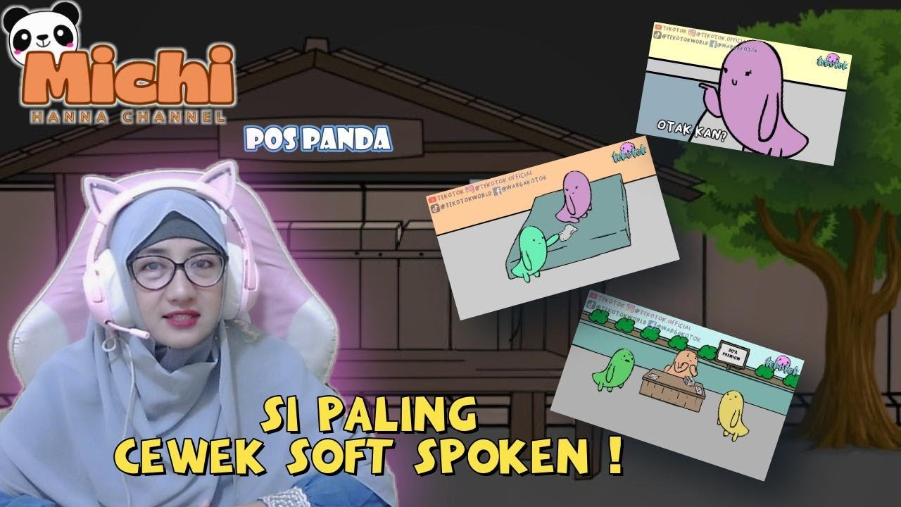Duuhh Soft Spoken Sekali yaahh wanita ini ! Reaction Animasi TEKOTOK ...