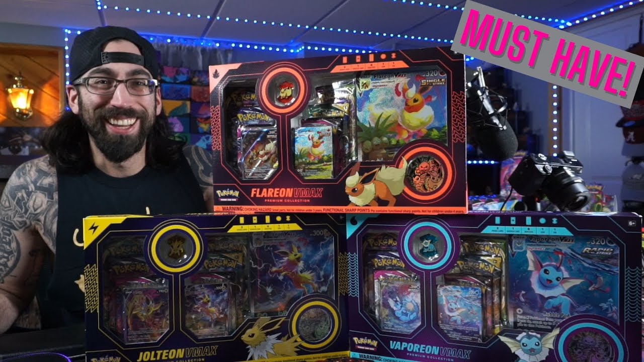 Pokémon VMAX Premium Collection Boxes! - YouTube