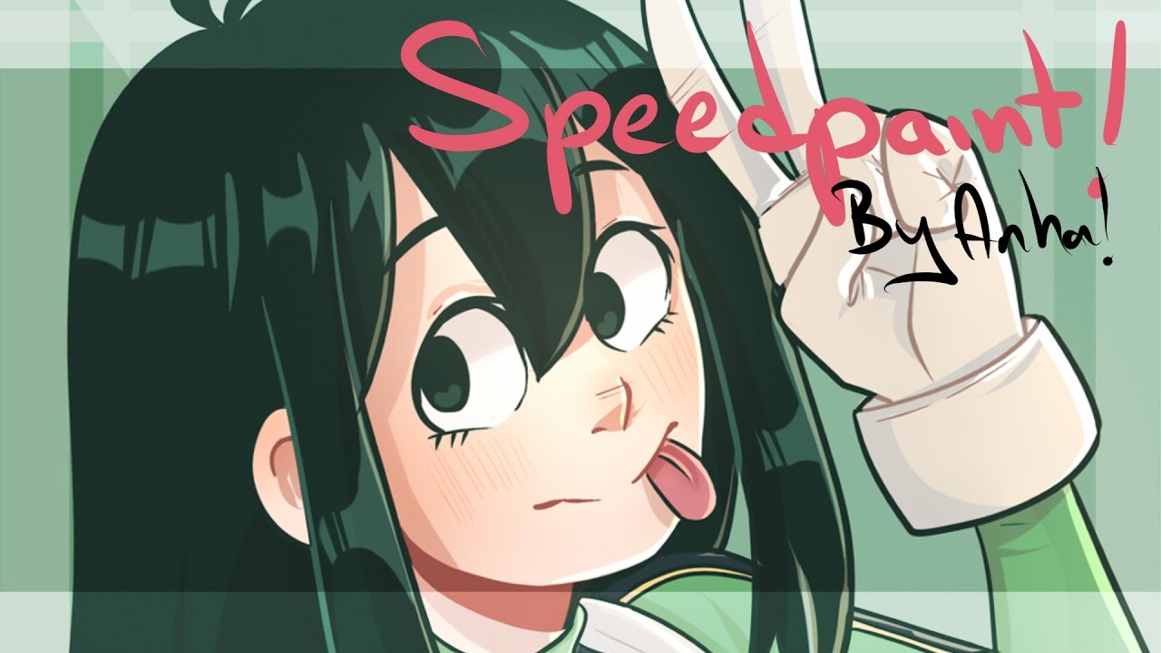 [My hero academia] Asui Tsuyo | Speedpaint - YouTube