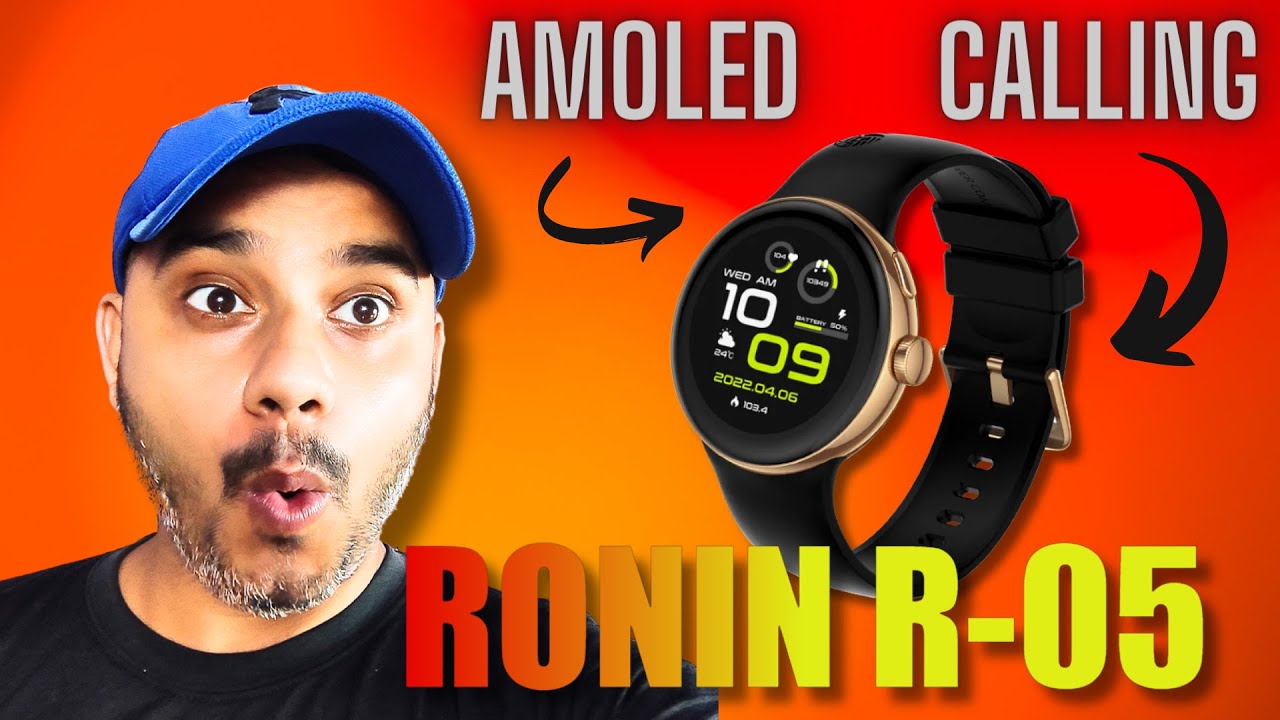 Ronin R-05 Smartwatch 🔥AMOLED DISPLAY🔥 - YouTube