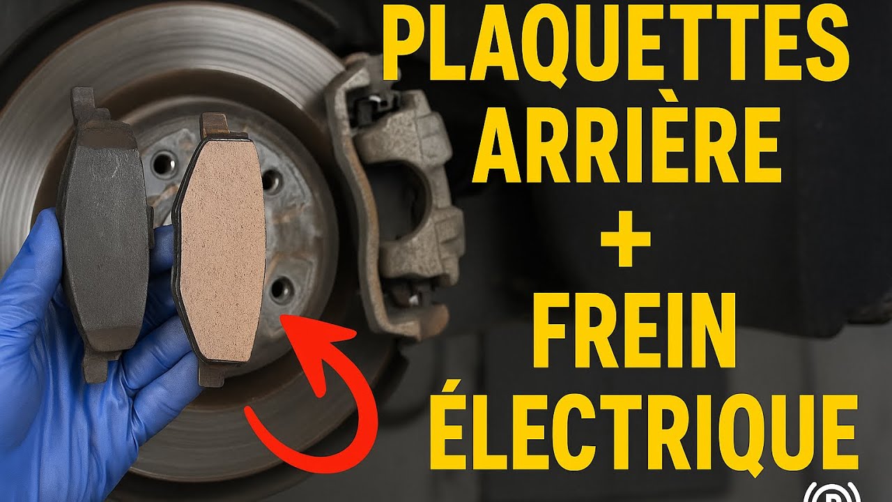 Remplacement plaquettes arrière sur véhicule avec frein à main ...