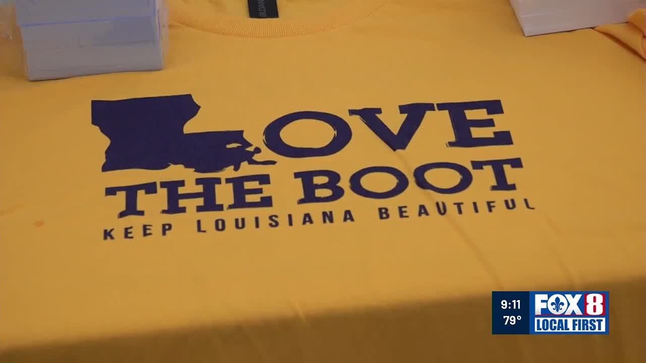 Volunteers clean up Decatur Street for 'Love the Boot Week' in French ...