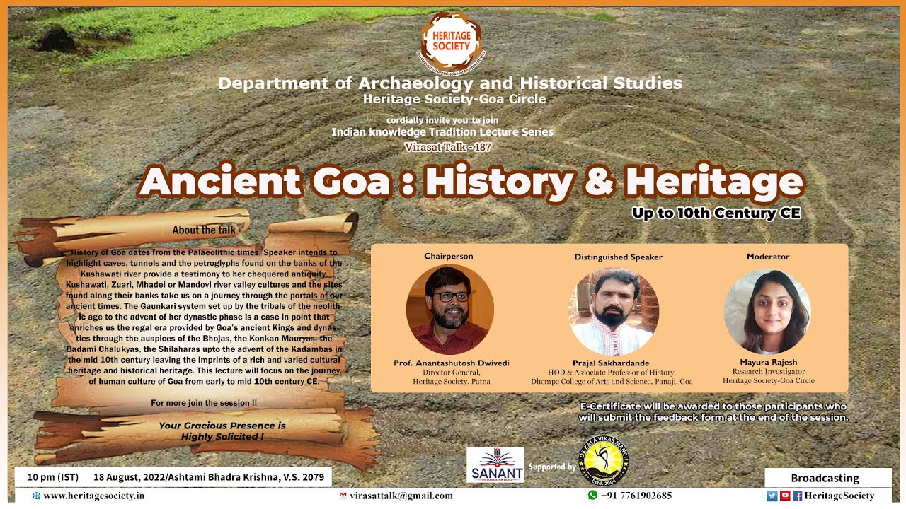 Ancient Goa : History and Heritage (up to 10th century CE) - YouTube