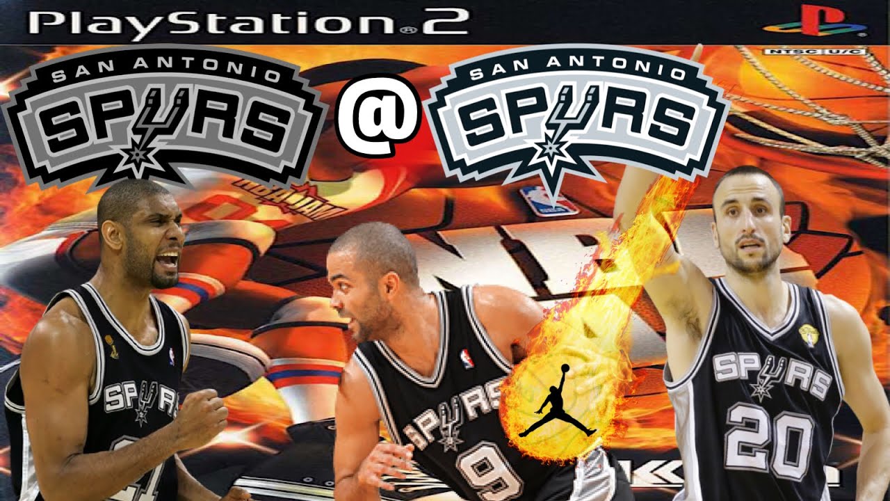 NBA Jam PS2 Gameplay - Jam Tournament (Spurs @ Spurs) - YouTube