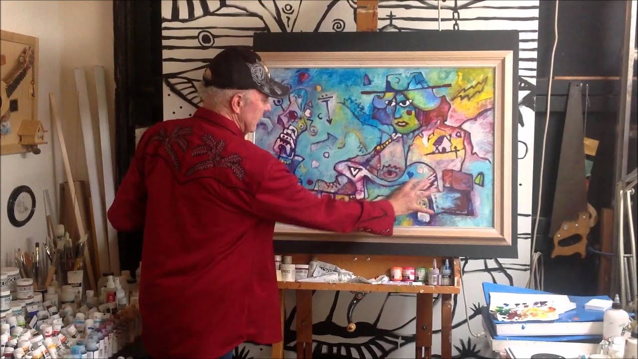 Gary Becker's Painting The Sorcerer - YouTube