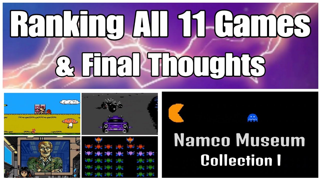 Namco Collection I | Ranking all 11 Games - YouTube