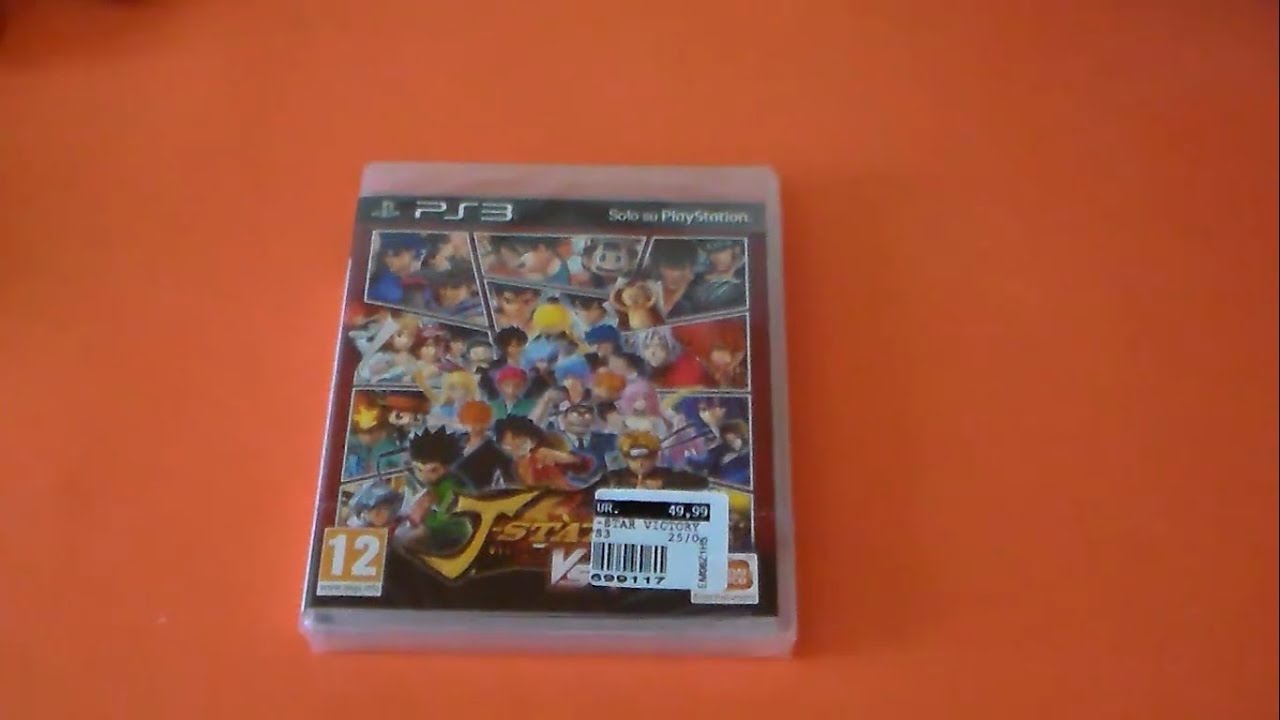 J-Stars Victory Vs + (PS3) | Unboxing ITA - YouTube