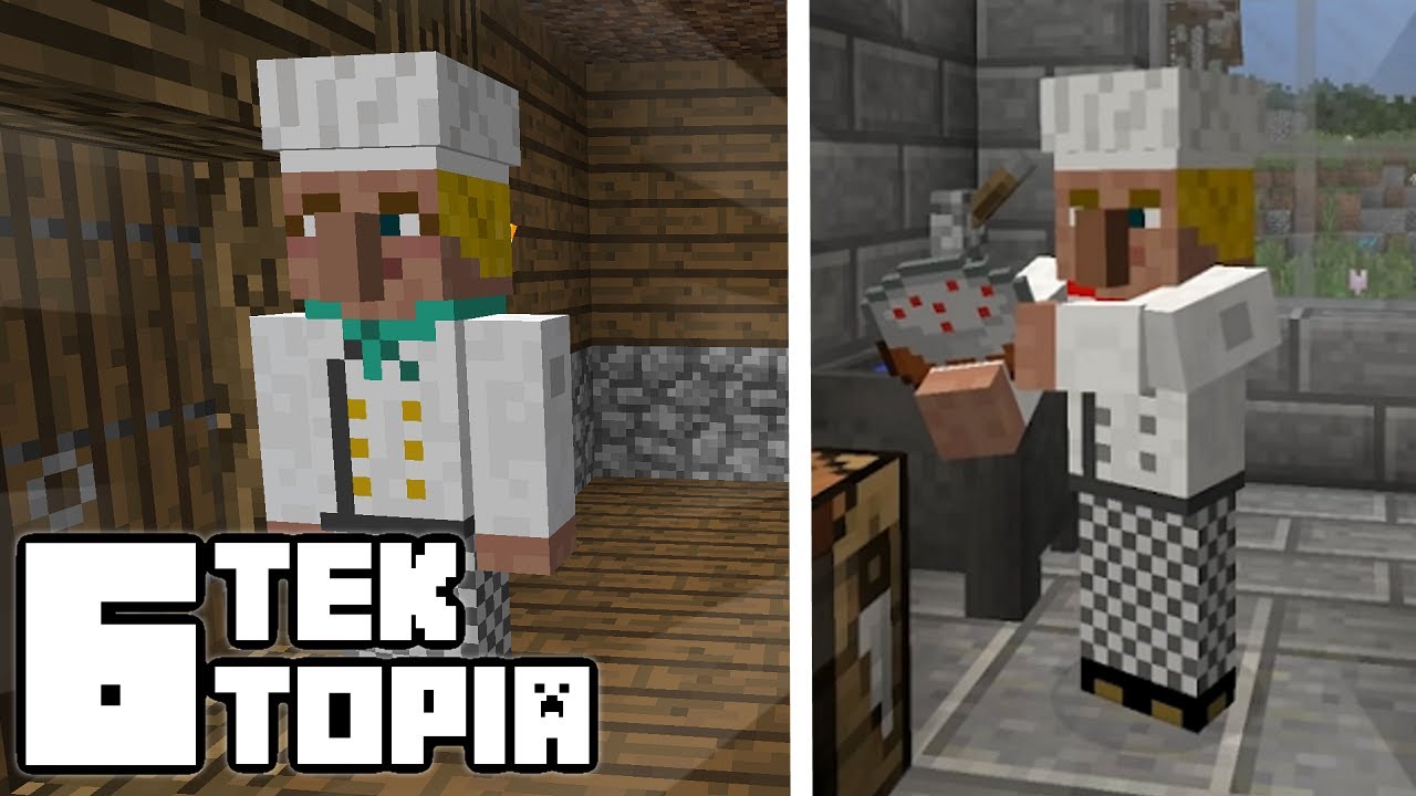 SÉF FALUSI ! - Minecraft TekTopia #6 - YouTube