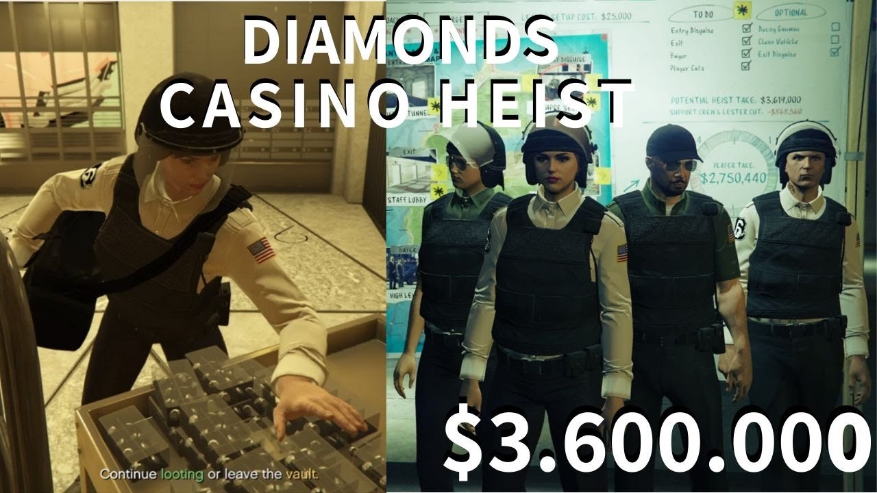 GTA Casino Heist - Diamonds BRO !!! - YouTube
