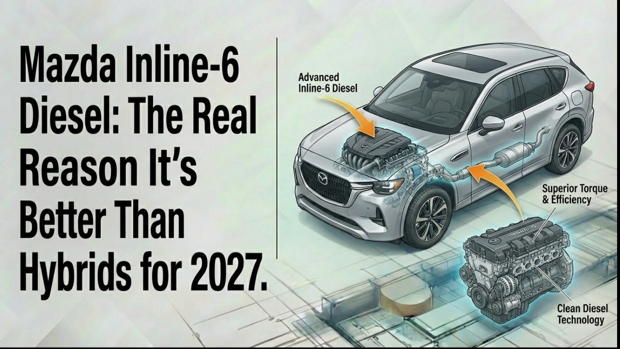 Mazda Inline-6 Diesel: The Real Reason It’s Better Than Hybrids for ...