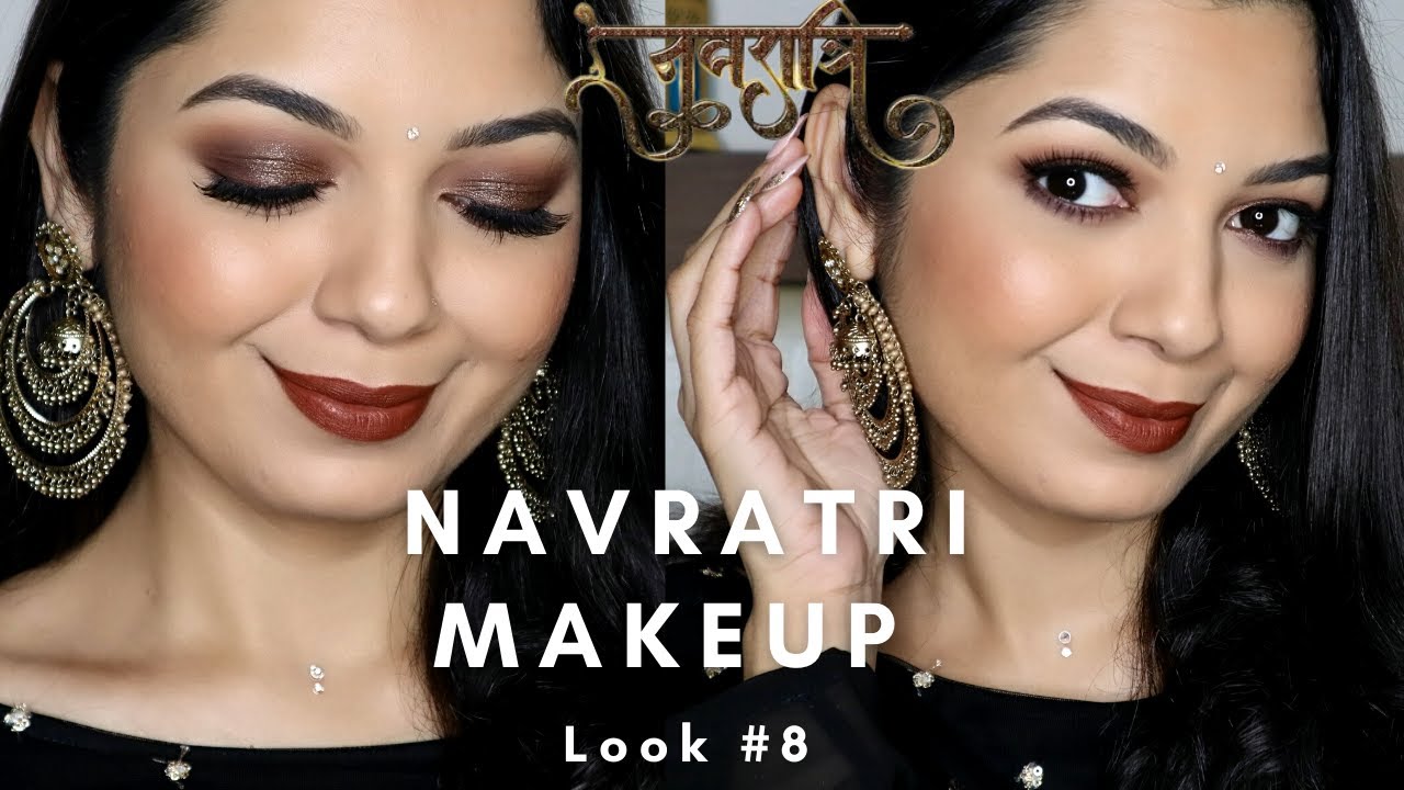 NAVRATRI MAKEUP LOOK #8 | Makeupfashionrevival | NAVRATRI MAKEUP SERIES ...
