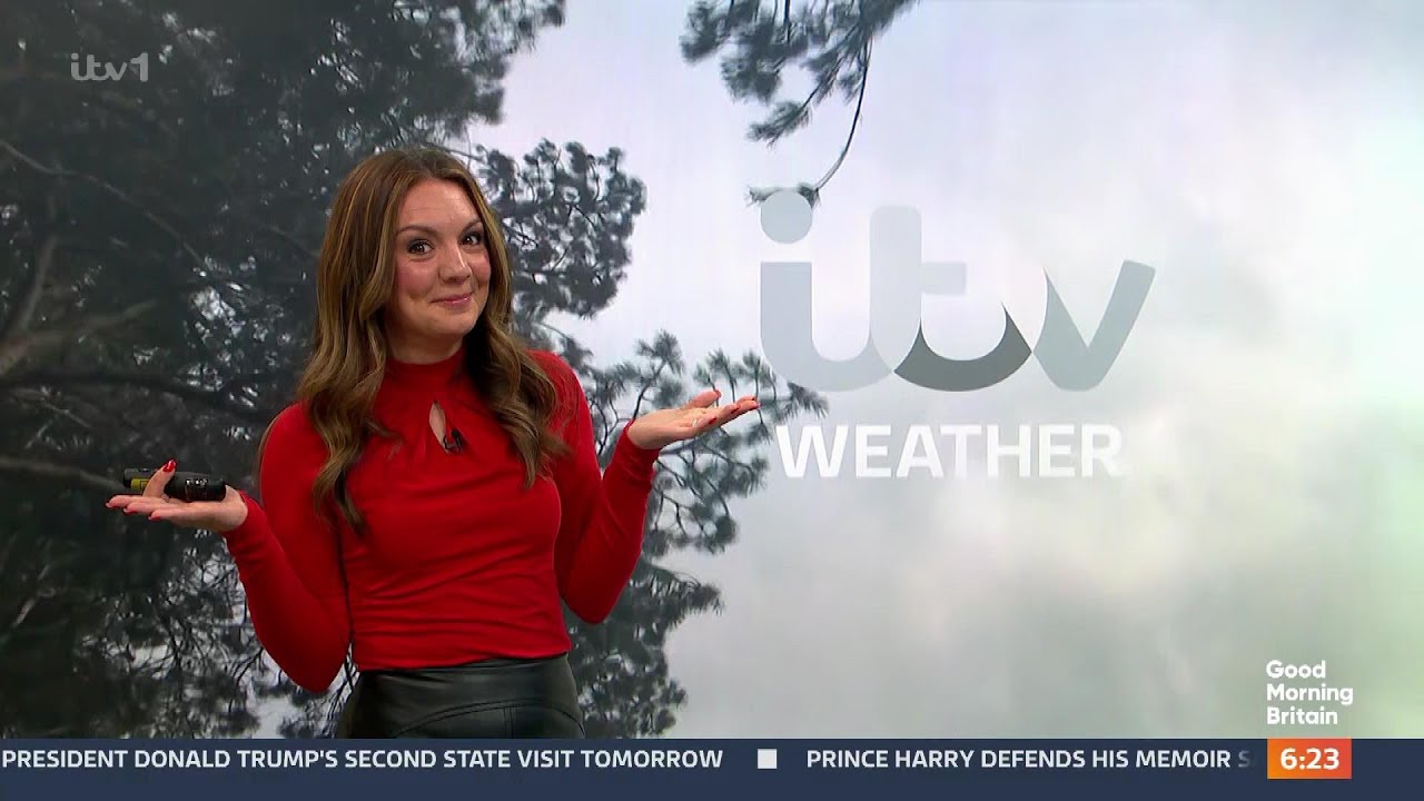 Laura Tobin - GMB Weather 15Sep2025 - YouTube
