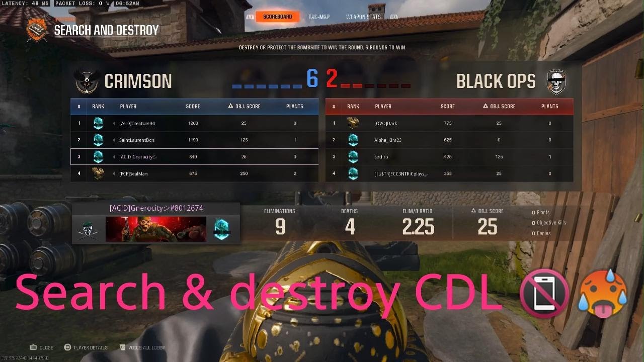 Search & destroy CDL bo6 season 2🤫😤 - YouTube
