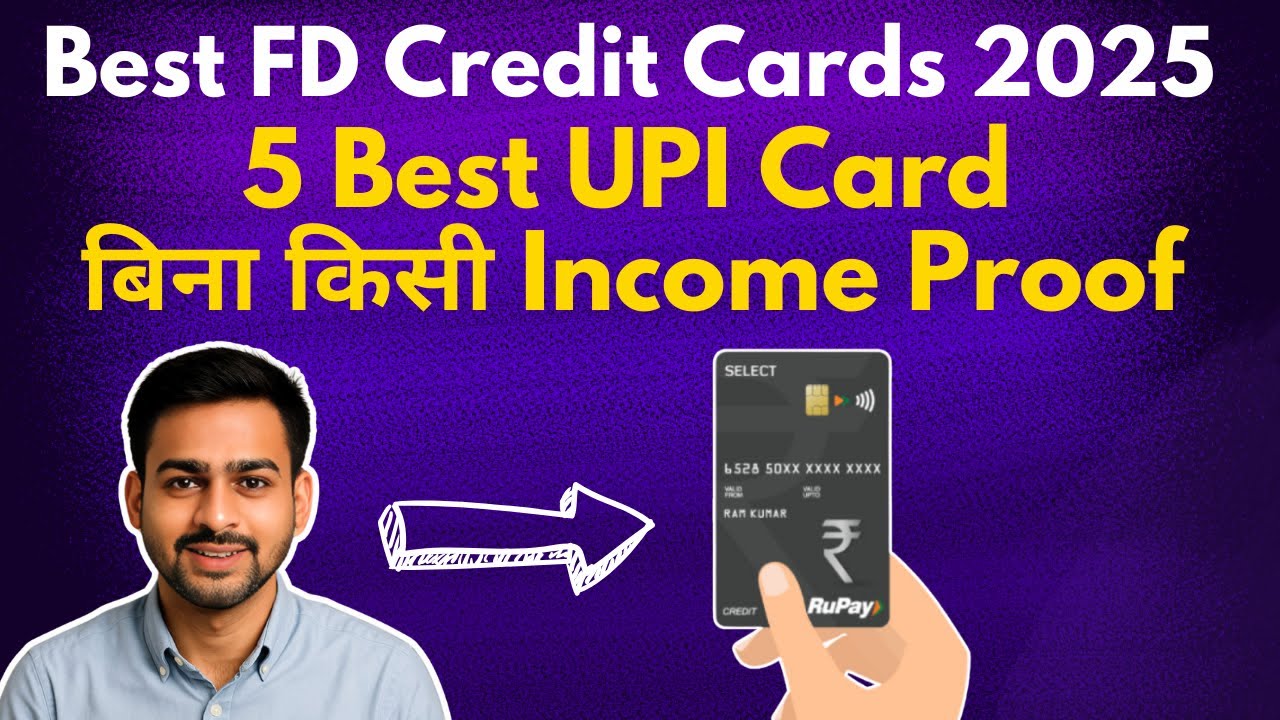 Best FD Credit Cards 2025 | FD Against Credit Card | FD Based Rupay ...