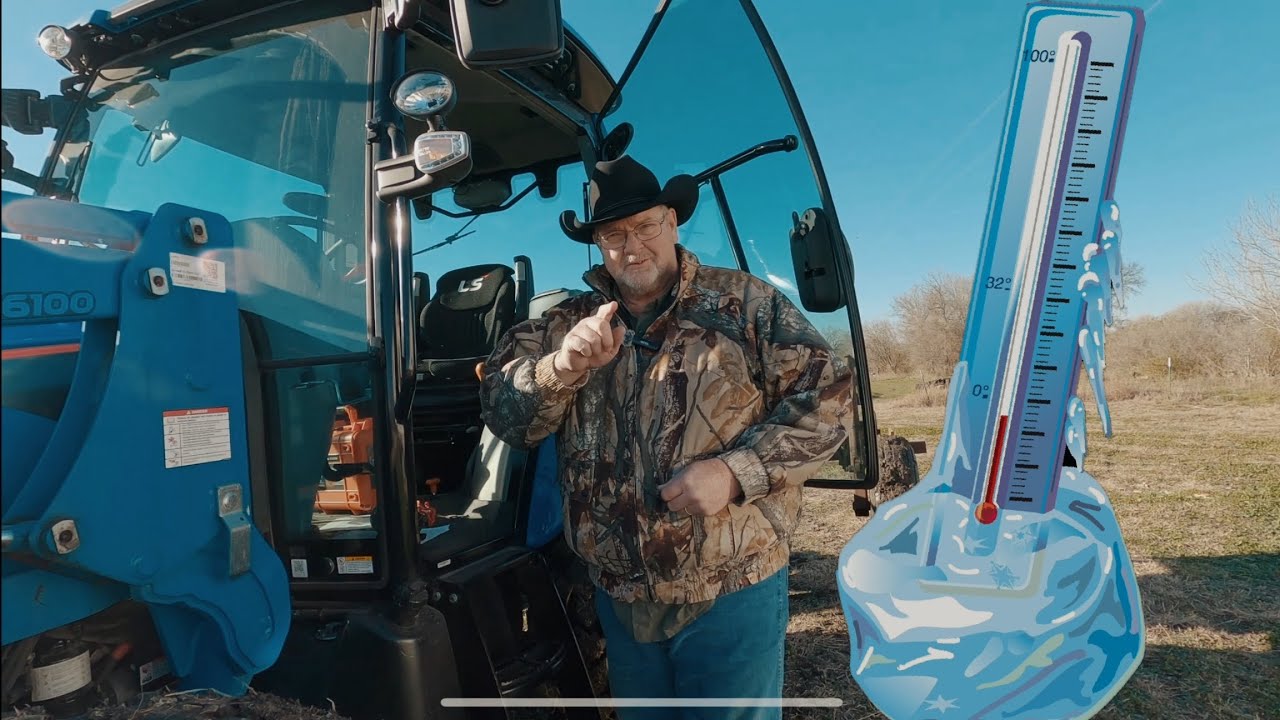 LS Tractor Cold Start! What are these warning lights? - YouTube