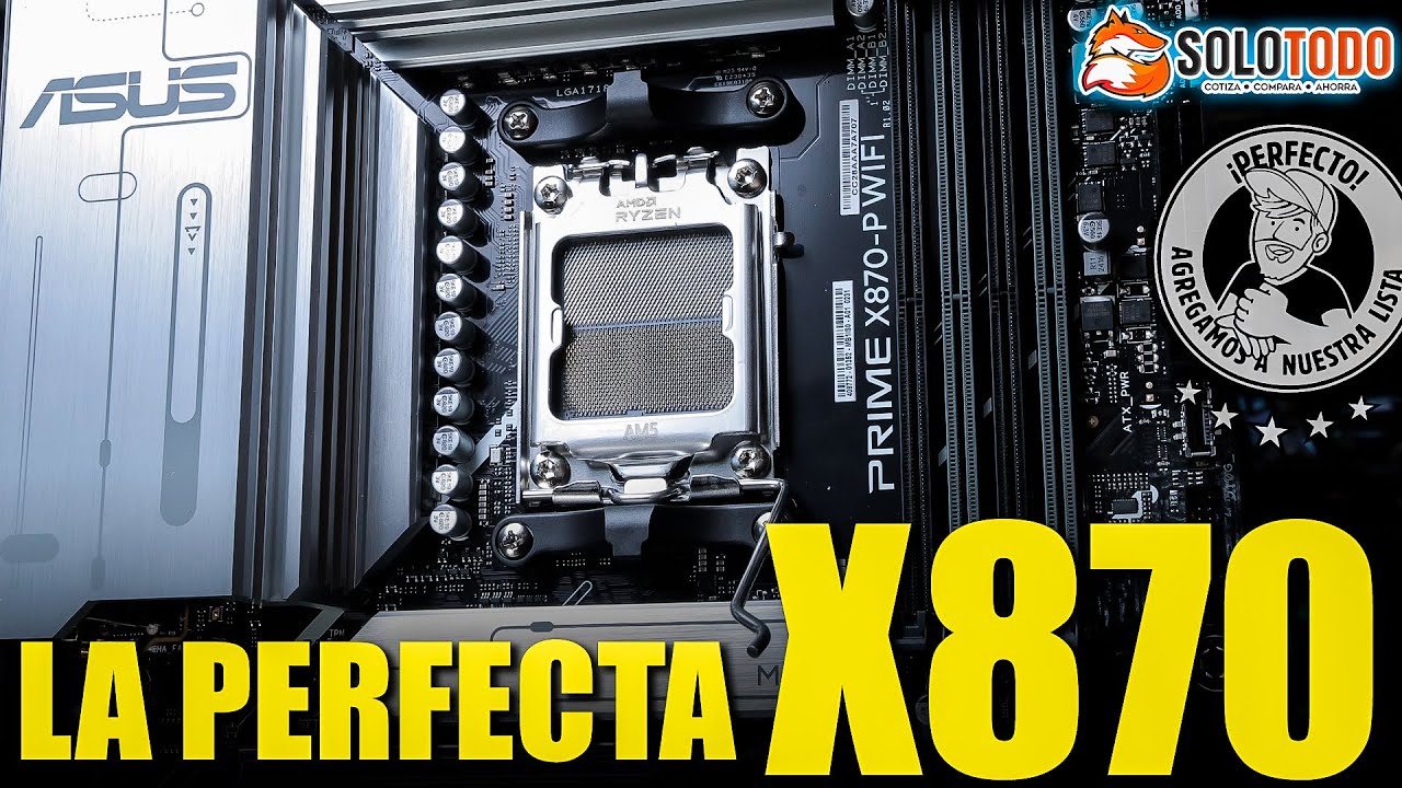¿Buscas Chipset X870? ANTES, mira este video. Review Asus Prime X870P ...