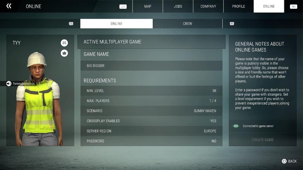 Construction Simulator multiplayer Tutorial / Guide - YouTube