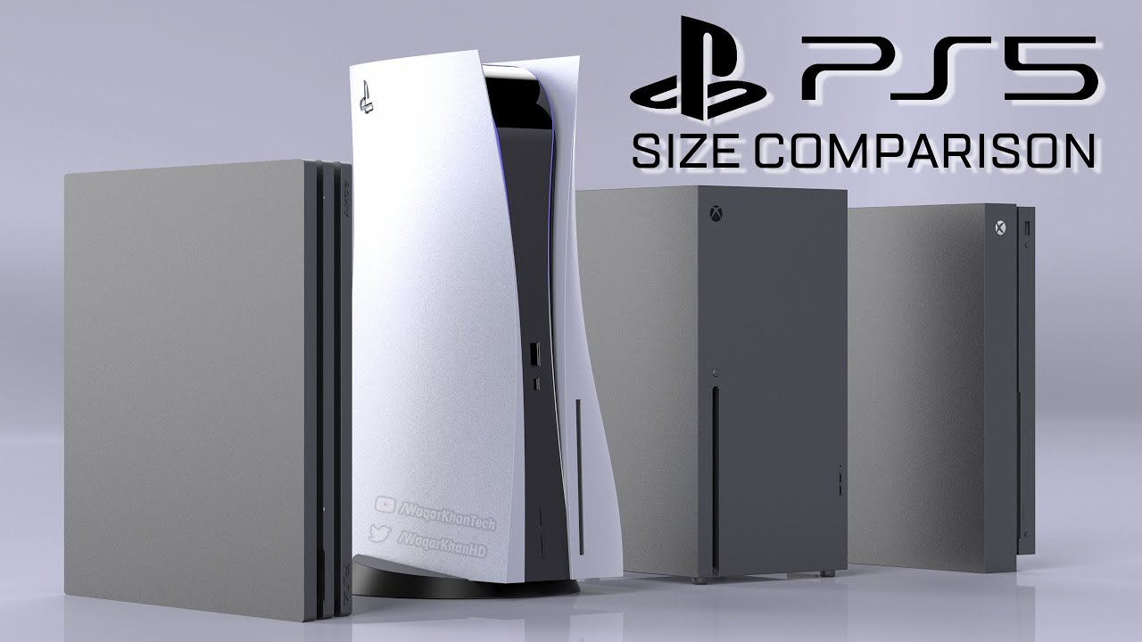 PlayStation 5 - Size Comparison! - YouTube
