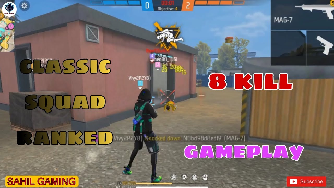 Garena free fire 8 killed - CS Ranked Gameplay | free fire classic ...