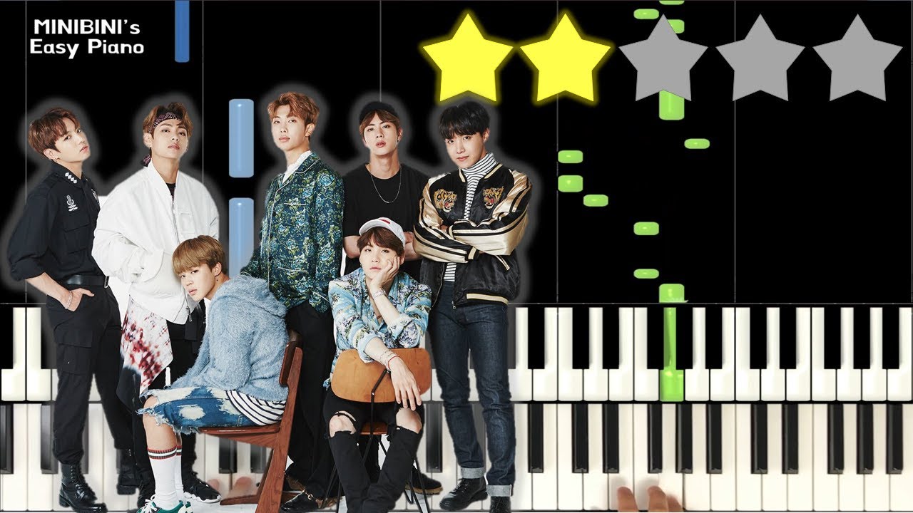 BTS (방탄소년단) - Magic Shop 《Piano Tutorial》 ★★☆☆☆ [Sheet] - YouTube