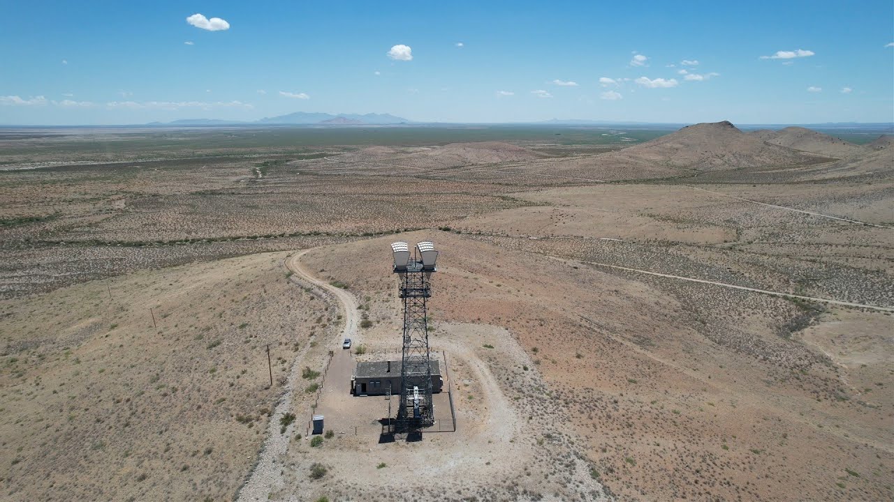 AT&T Long Lines Tower (2nd take) - YouTube