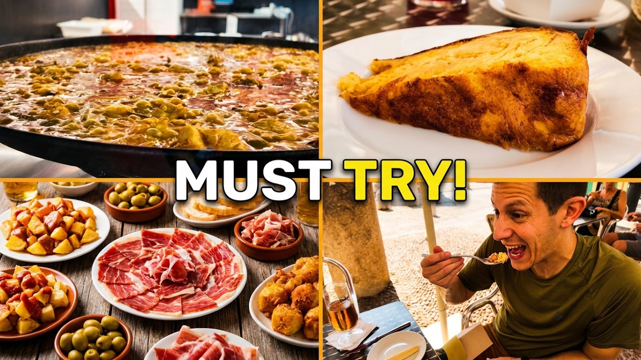 🇪🇸 The ULTIMATE Spanish Food Guide: Must-Try Dishes & Drinks Across ...