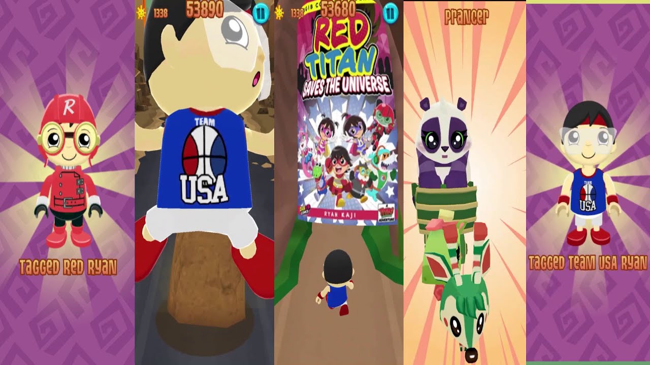 TAG WITH RYAN VS DASH TAG DAREDEVIL RYAN VS BUTTERFLY VS HORSE AND ...