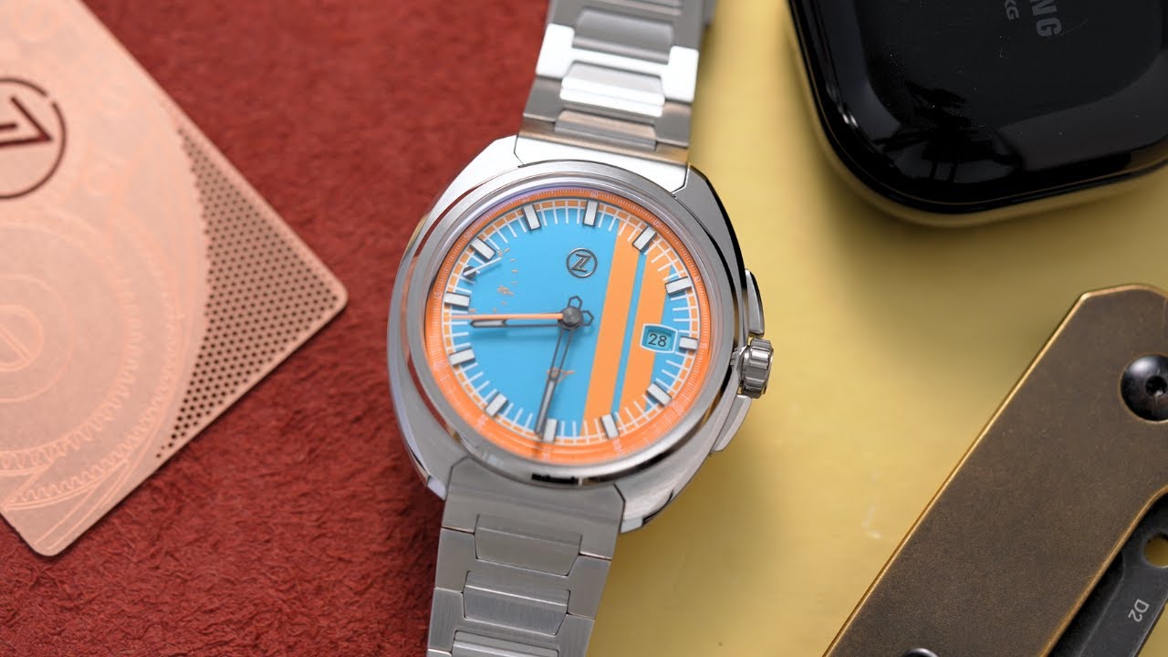 A SUPER FUN Affordable Steel Sports Watch – Zelos GT - YouTube
