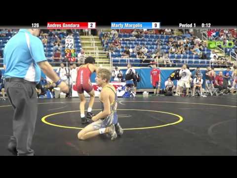 Cadet 126 - Andres Gandara (Arizona) vs. Marty Margolis (Maryland ...