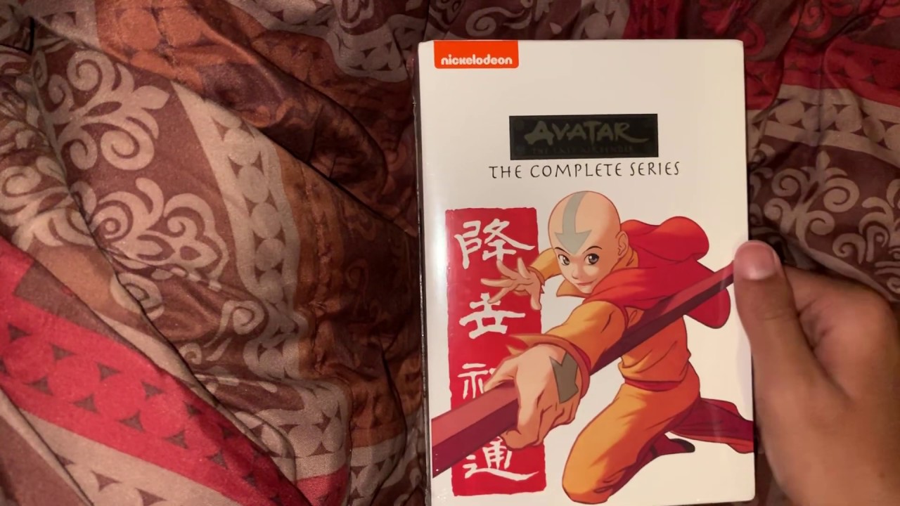 Avatar the last Airbender complete series box set - DVD unboxing - YouTube