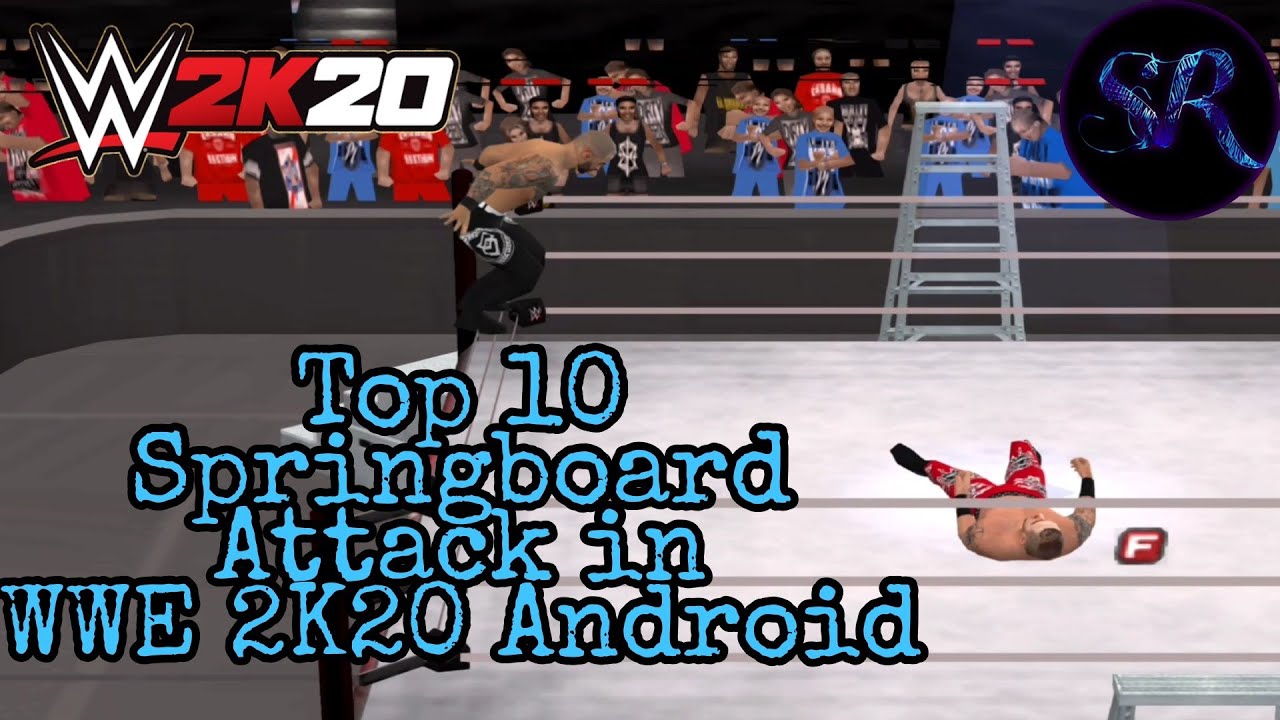 Top 10 Springboard Attacks | WWE 2K20 Mod by gamernafz 2.0 | SR | WWE ...