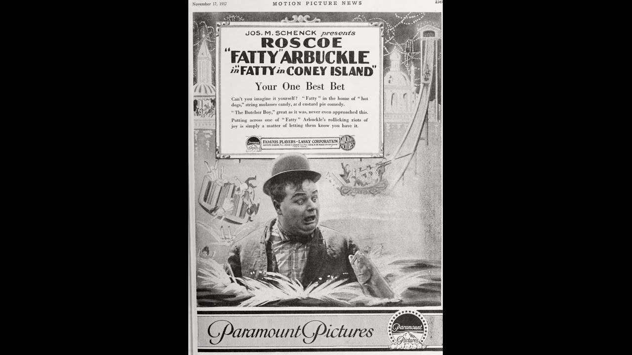Roscoe "Fatty" Arbuckle in "Coney Island" (1917) (aka Fatty at Coney ...