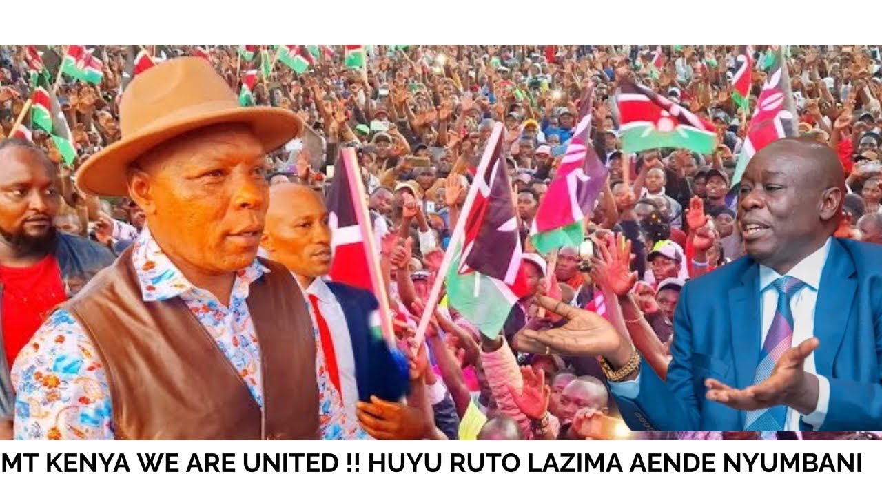 RUTO KWISHA🔥🔥🔥HAPPENING NOW MT KENYA REGION LIVE " 2027 LAZIMA MUENDE ...