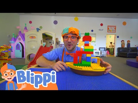 Blippi Visits an Indoor Playground | @Blippi - Educational Videos for ...