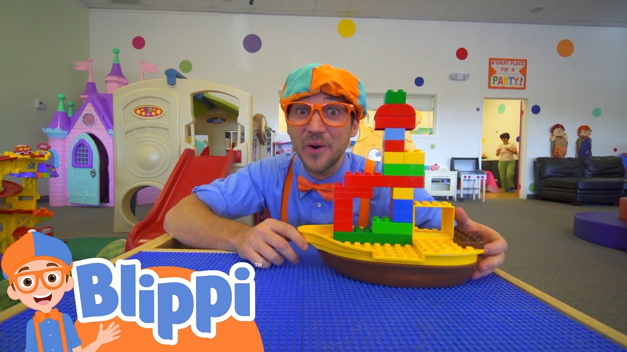 Blippi Visits an Indoor Playground | @Blippi | Learning for Kids - YouTube
