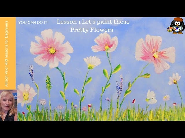 Pretty Flowers To Paint