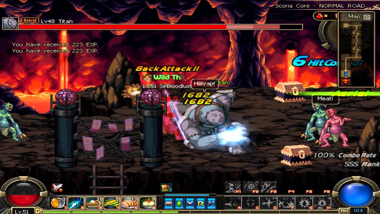 Dungeon Fighter - [PvE] Berserker Gore Cross and Bloodlust Build - YouTube