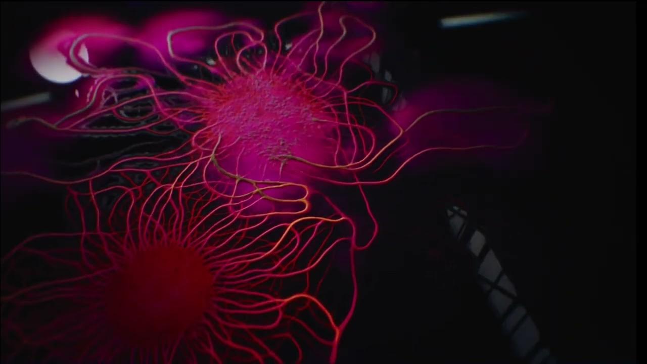 Sketch #6 - Niagara Physarum Slime Simulation Audiovisualiser - Unreal ...