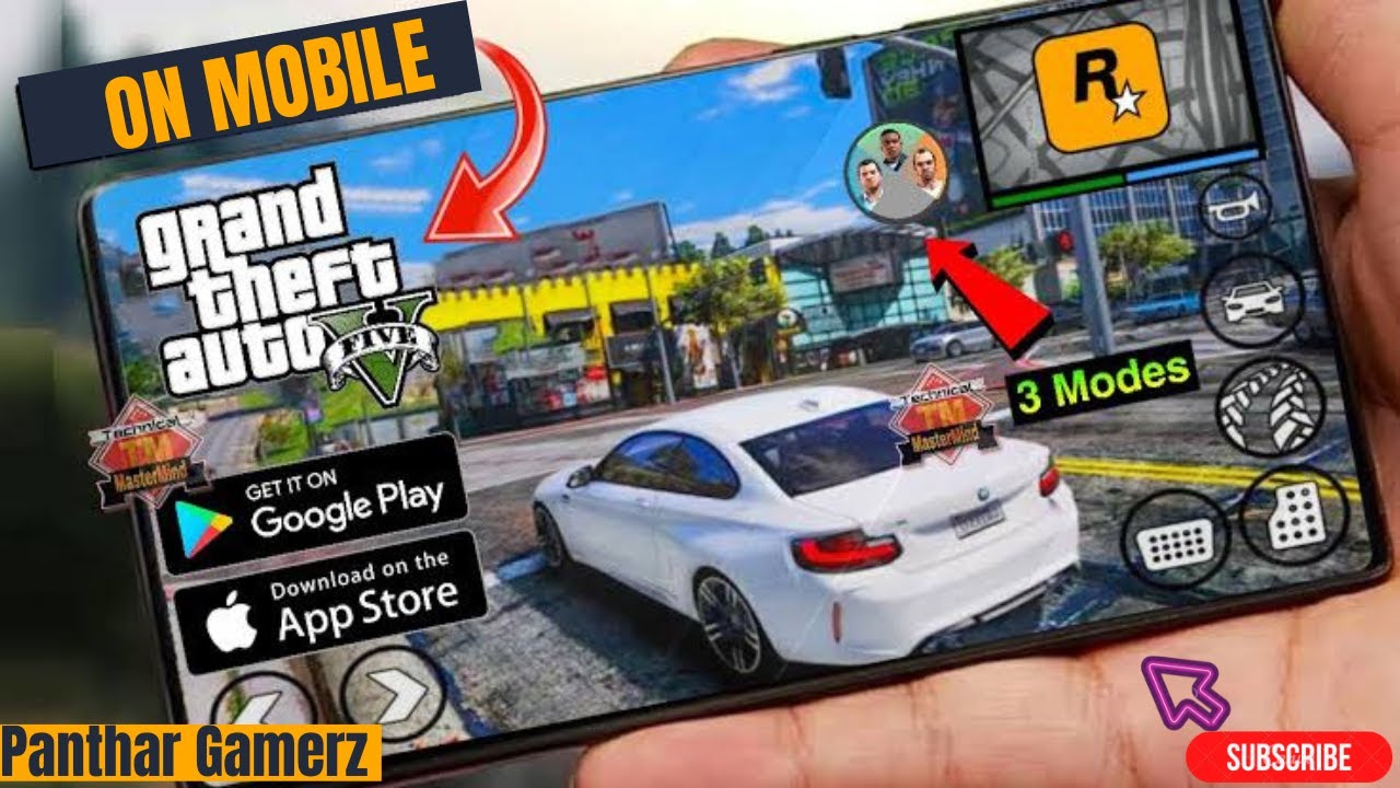 HOW TO DOWNLOAD GTA V IN ANDROID| DOWNLOAD REAL GTA 5 ON MOBILE |GTA 5 ...