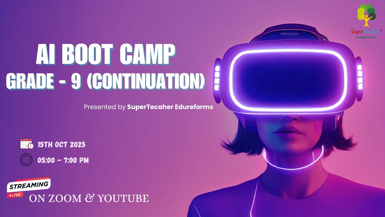 AI Boot Camp – Grade 9 Part B - Chapter 6: Statistics and Probability for AI - YouTube