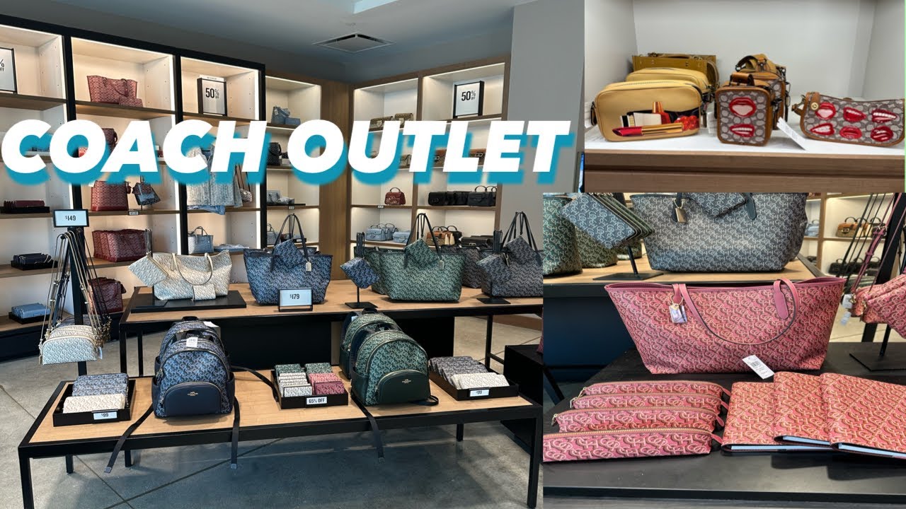 COACH OUTLET💐 NEW MONOGRAM SIGNATURE PRINT.. Up to 75% OFF - YouTube